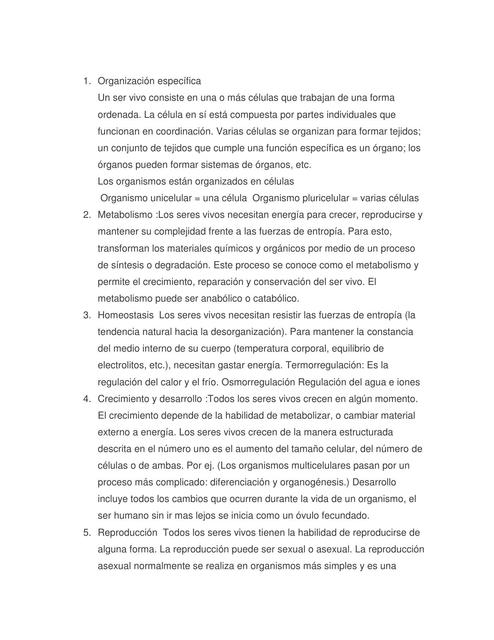Seres Vivos | Alexa Quiroz | uDocz