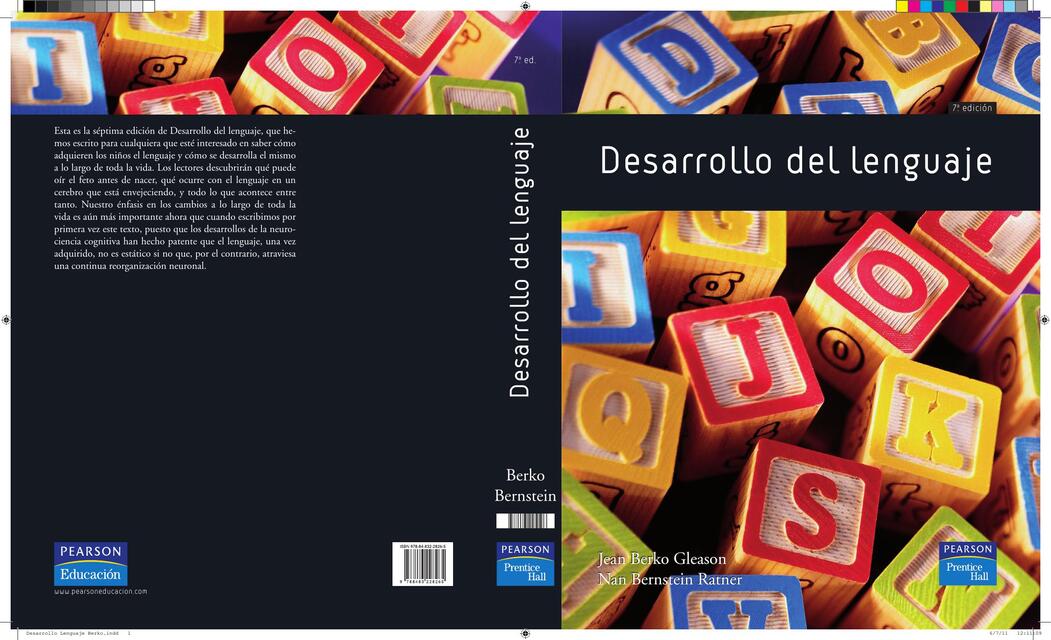 Berko Gleason Bernstein Ratner Desarrollo del leng | Nicole | uDocz