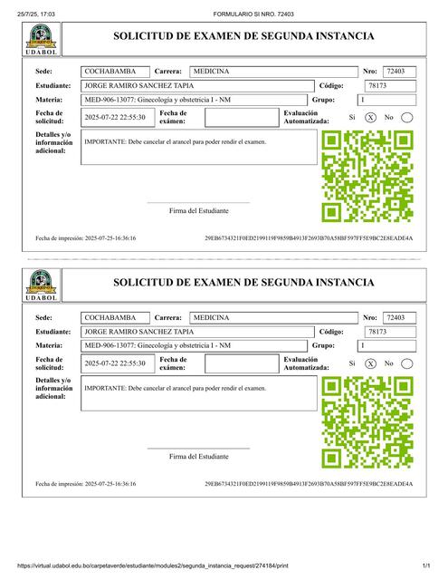 FORMULARIO 1 | Santiago | uDocz