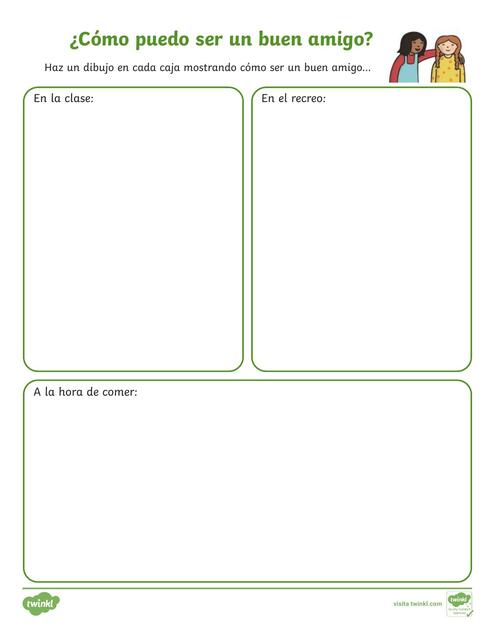 Ficha como puedo ser un buen amigo | Gabriela Martínez López | uDocz