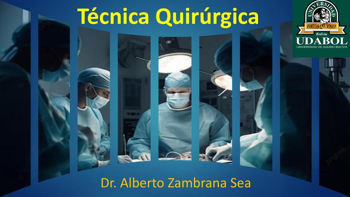 conceptos tecnica quirurgica | Angela | uDocz