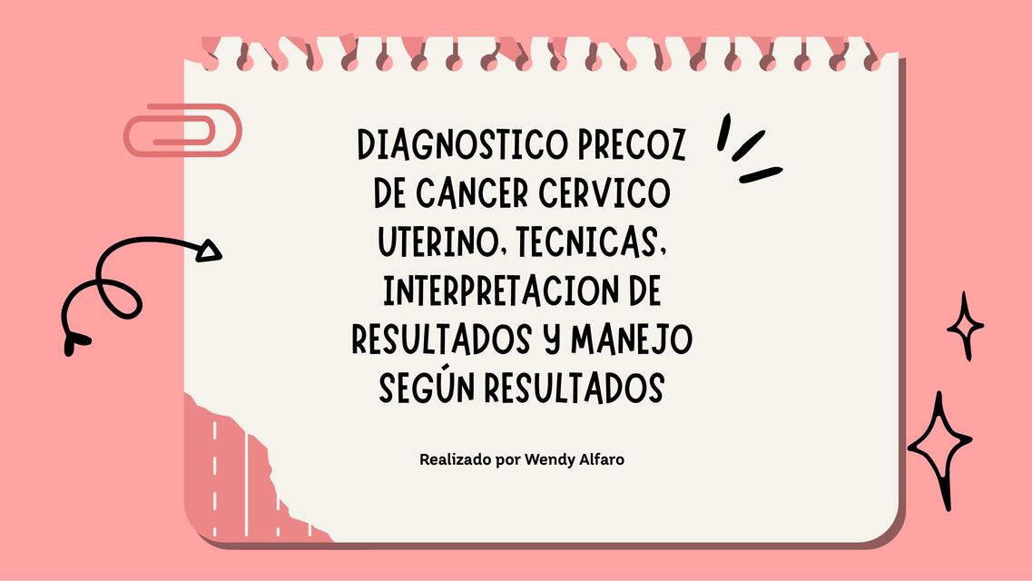 cancer cervico uterino WENDY | Wenn | uDocz