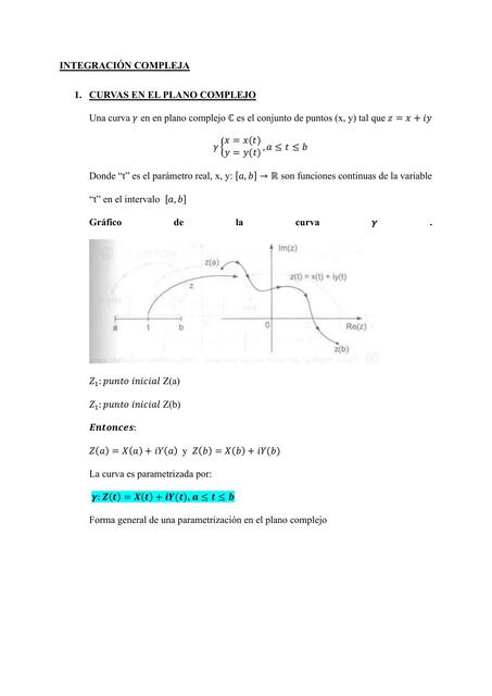 INTEGRACIÓN COMPLEJA | EL MATEMATICO | uDocz