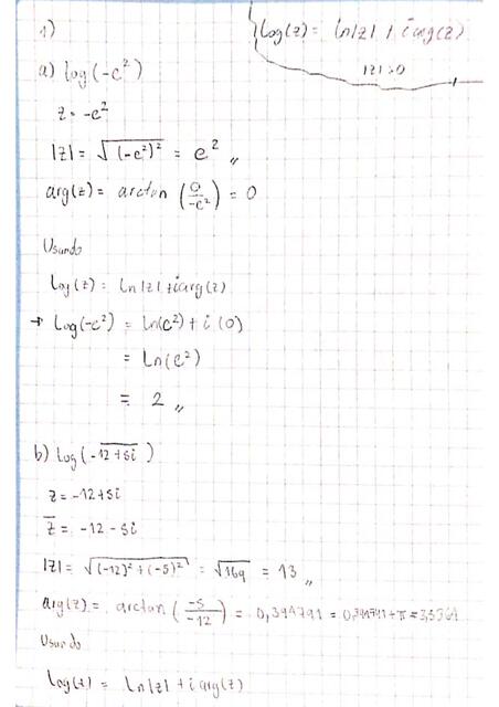 Taller 3 Variable Compleja 1 | EL MATEMATICO | uDocz