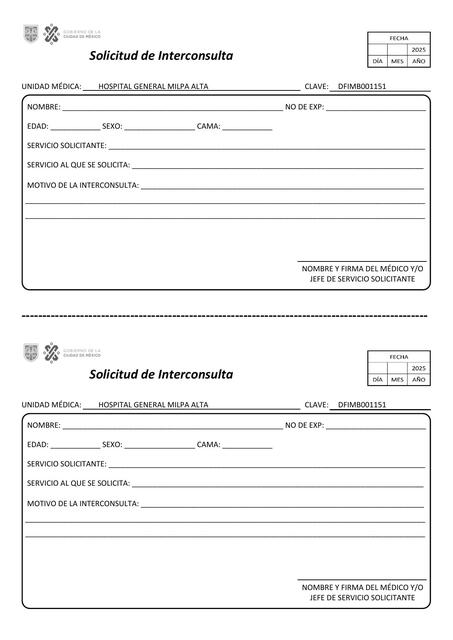 7 SOLICITUD DE INTERCONSULTA | Alexander Rivera Coronado | uDocz