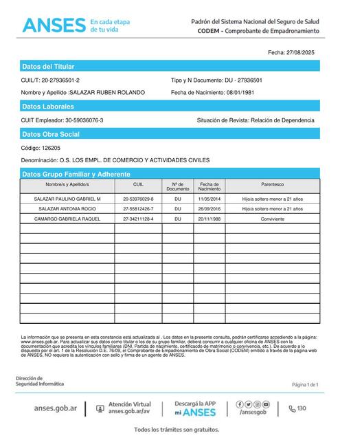 Codem 3 | Gabriela | uDocz