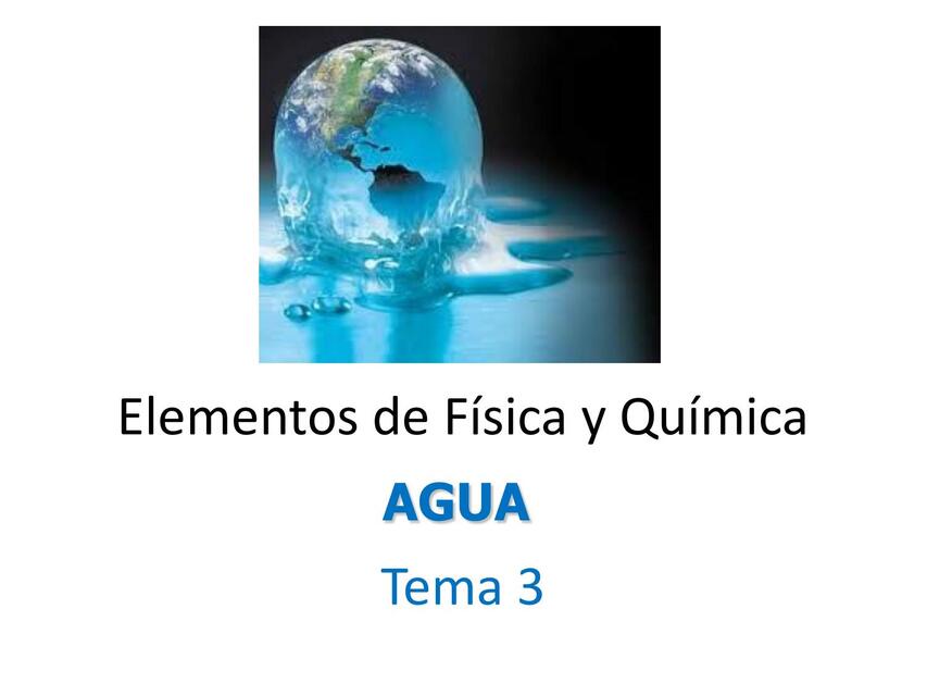 Clase 3 Agua y Soluciones | Geraldine pacheco | uDocz