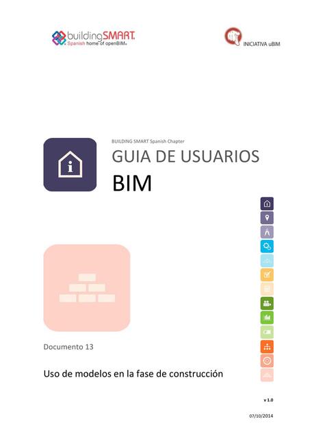 Gu a de Usuarios BIM D13 BIM en Fase de Construcci | Rafael | uDocz