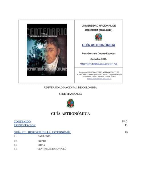 02 Guía Astronómica autor Gonzalo Duque Escobar | ELÍAS | uDocz