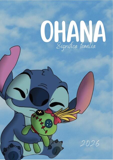 Agenda Stitch A5 | Estela | uDocz