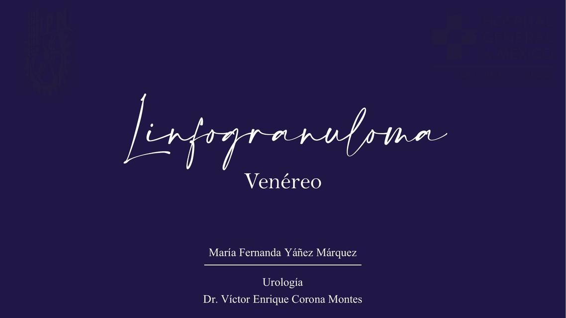 Linfogranuloma venéreo