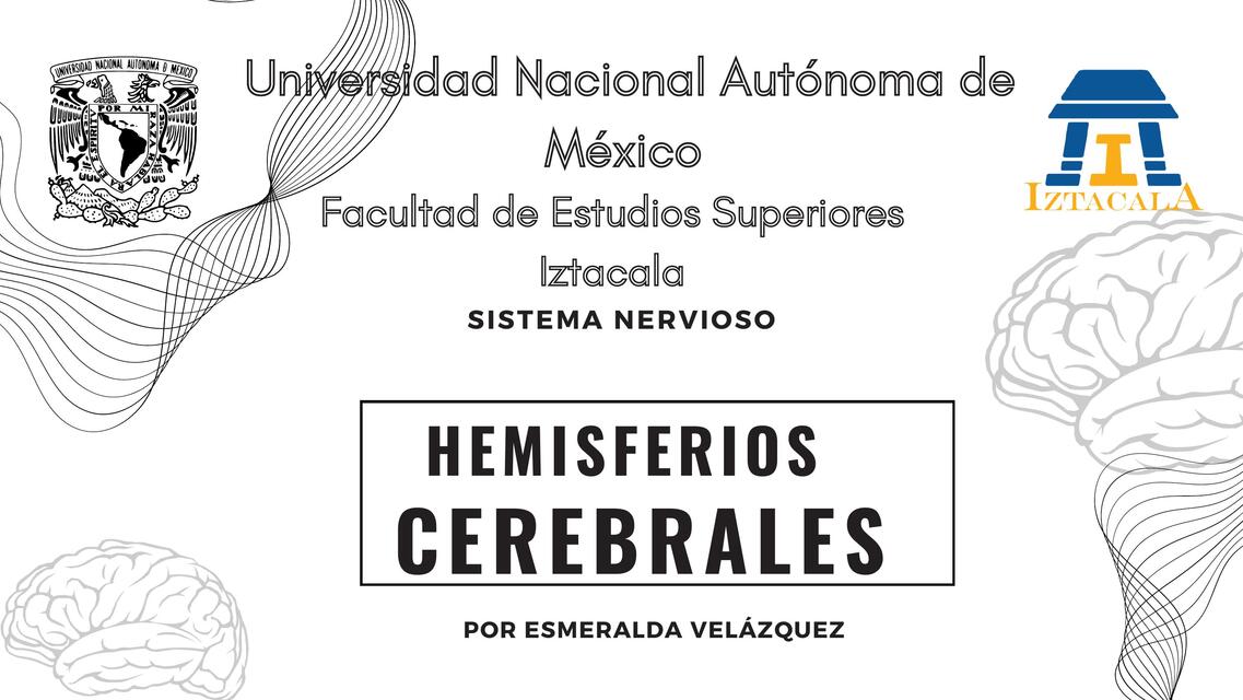 Hemisferios cerebrales | Rubí Velázquez | uDocz