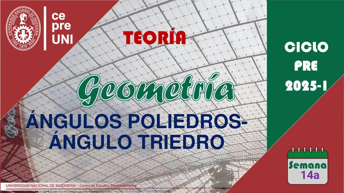 Ángulo poliedro triedro | Apuntes PreUniversitarios | uDocz