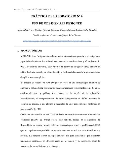 PR CTICA DE LABORATORIO N 6 2 | PAhie% | uDocz