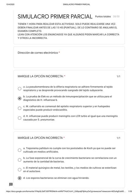 Simulacro 1er parcial | Alexis | uDocz