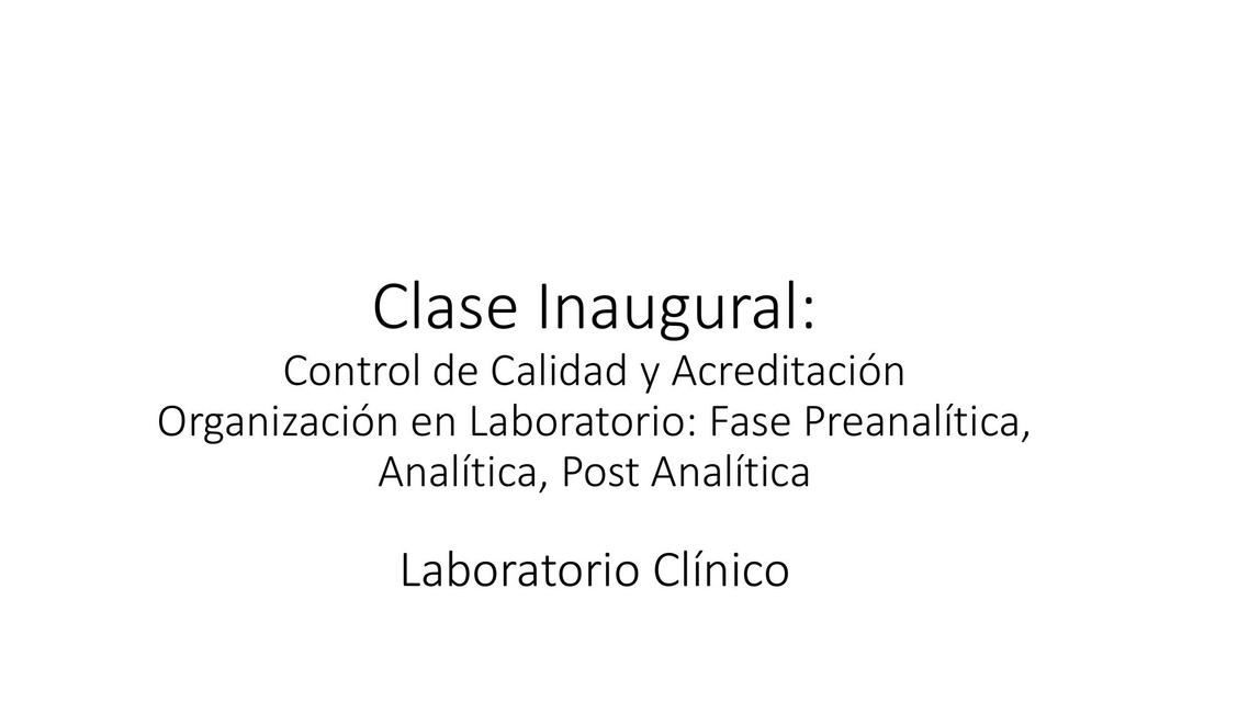 Flashcards de Control de Calidad y Acreditación | Por Fátima Ballena ...