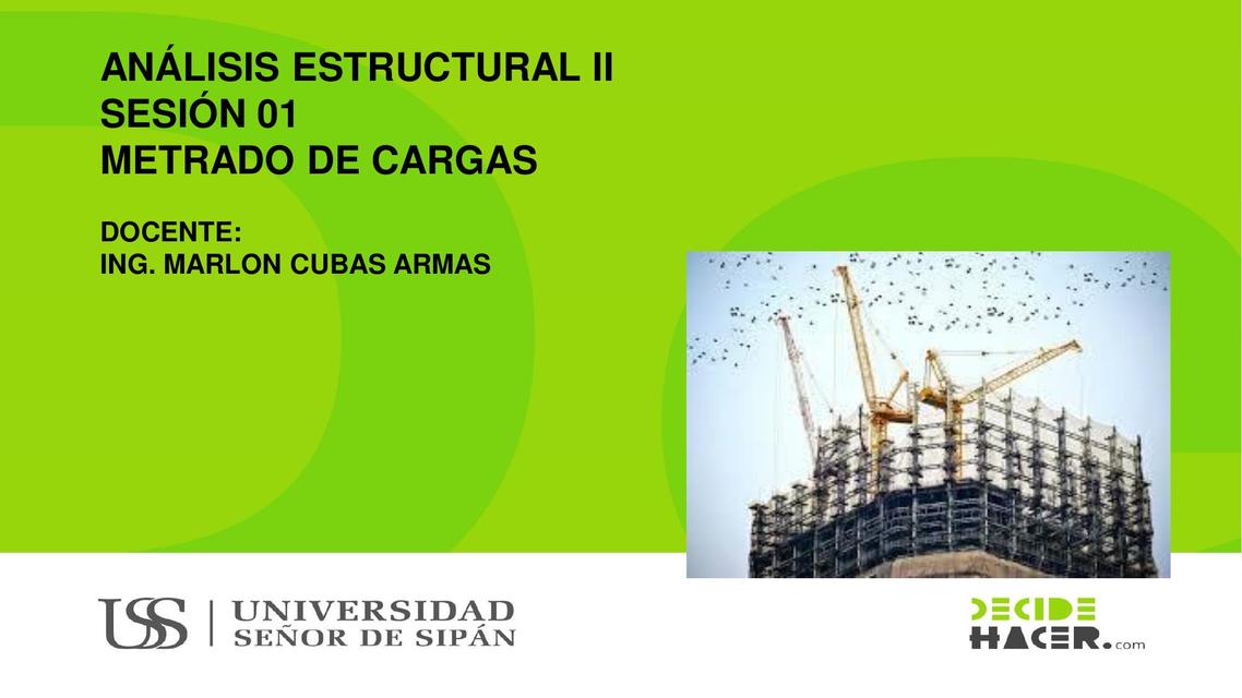 Metrado de Cargas | alexander idrogo irigoin | uDocz