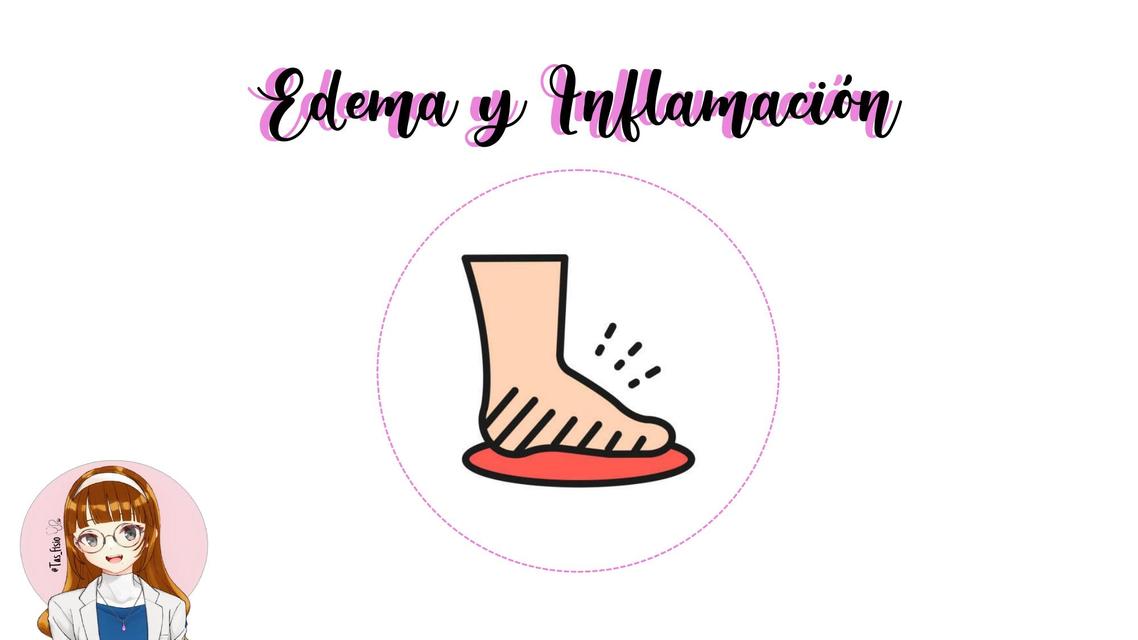 Apuntes de Edema y Inflamación | uDocz
