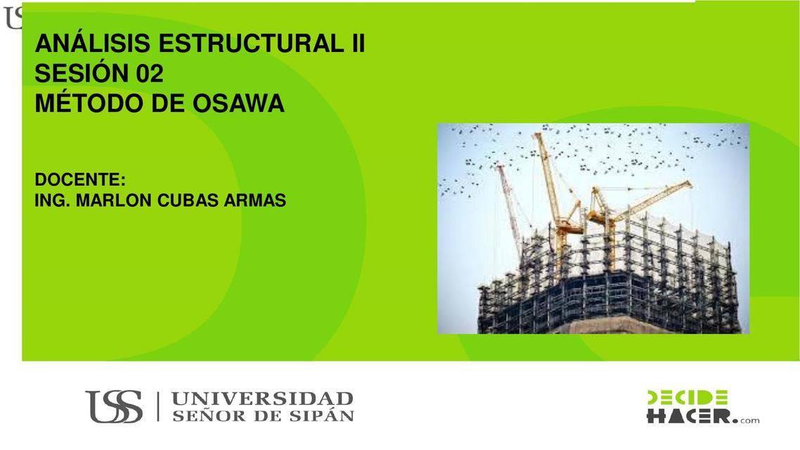 Análisis estructural II | Alexander Idrogo Irigoin | uDocz