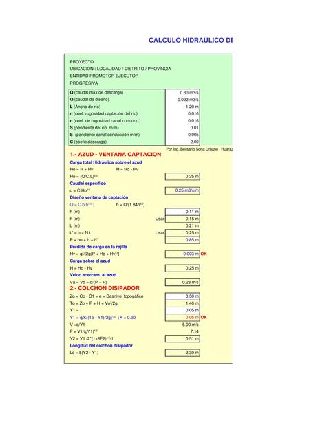 Diseño de Canales | Angel Rondan Santos | uDocz