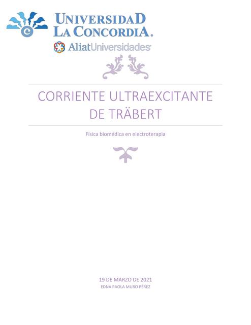 Corriente ultraexcitante de Trabert | Omar Isai Duran Acosta | uDocz