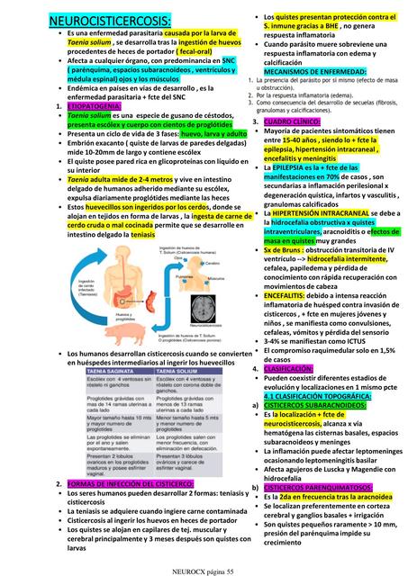 NEUROCISTICERCOSIS | Renzo Luján | uDocz NEUROCISTICERCOSIS | Renzo Luján | uDocz