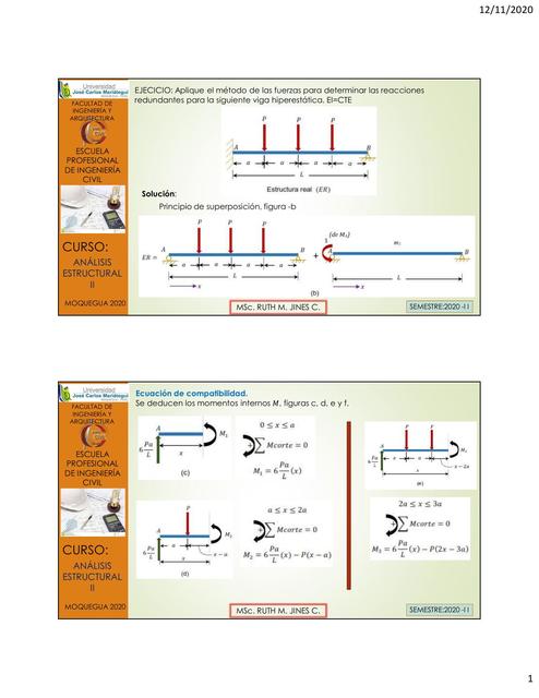 Flexibilidad en Vigas y Pórticos | roy Navarro | uDocz