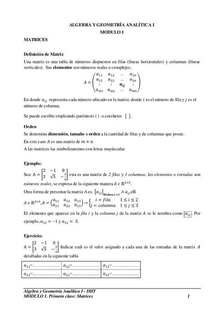 Matrices | sofitaisdev | uDocz