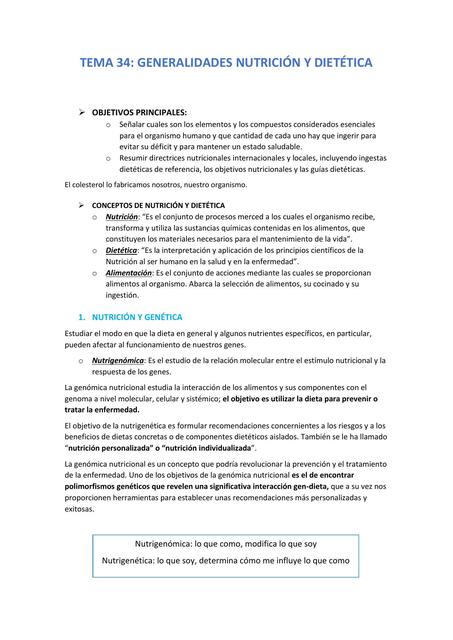 Generalidades nutrición y dietética | Albúmina | uDocz