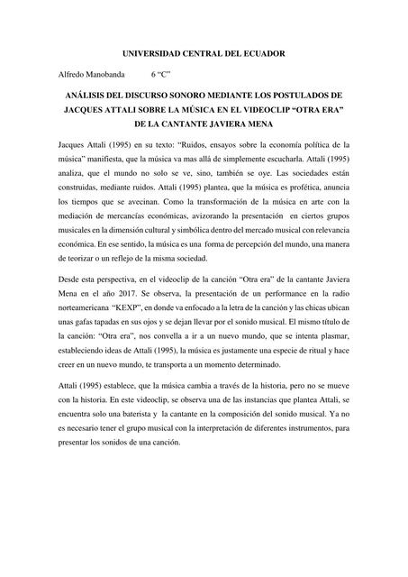 Resúmenes De Discurso Sonoro Descarga Apuntes De Discurso Sonoro