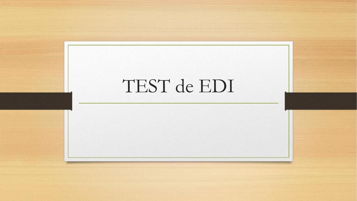TEST de EDI | Marvin Cervantes | uDocz