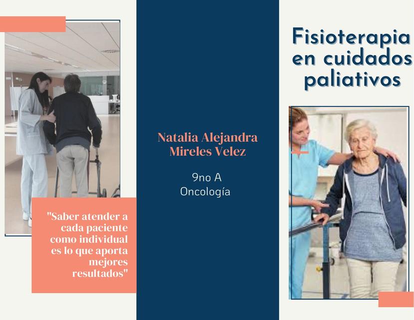 Introducción a la fisioterapia en cuidados paliativos | Ale velez ...
