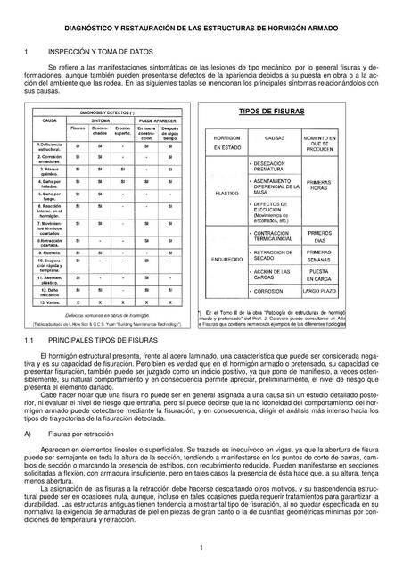 Diagn Stico Y Restauraci N De Las Estructuras De Hormig N Armado 2 | Diego Armando Rodriguez | uDocz