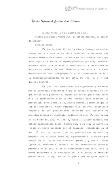 Fallo Judicial | Lucía Gonzalez | uDocz