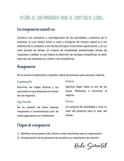 Diseños de contemporáneos para la competencia global | Karla Y ...
