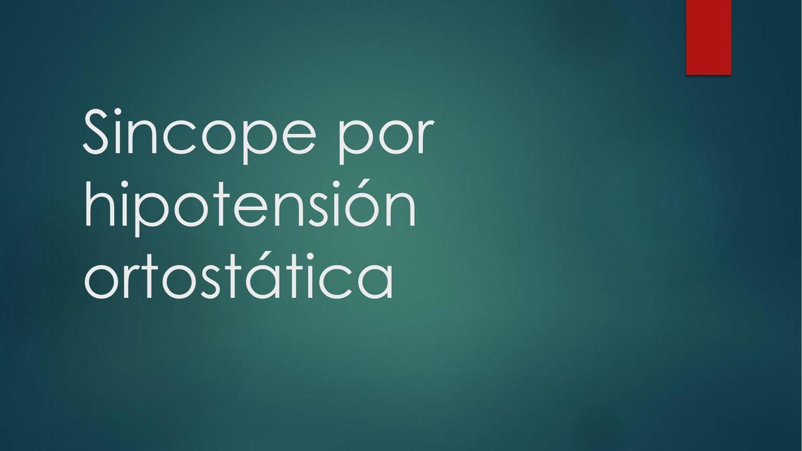 Resúmenes de Hipotensión ortostática | Descarga apuntes de Hipotensión ...