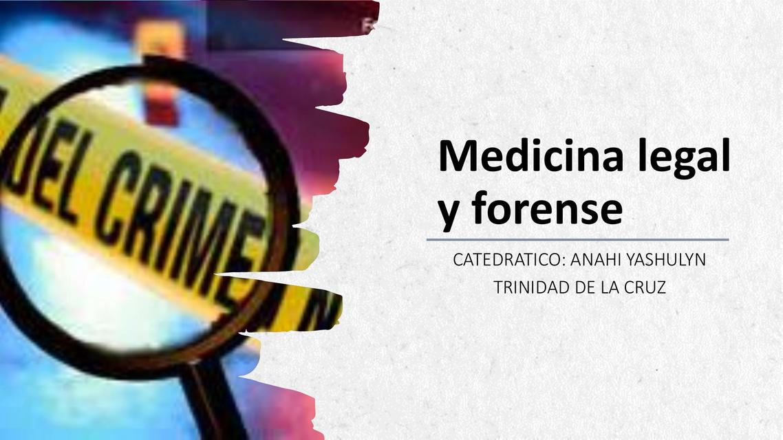 Medicina Legal y Forense | Ana Isita | uDocz