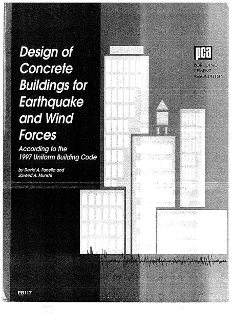 Design Of Concrete Buildings For Earthquake And Wind Forces | Aporte ...