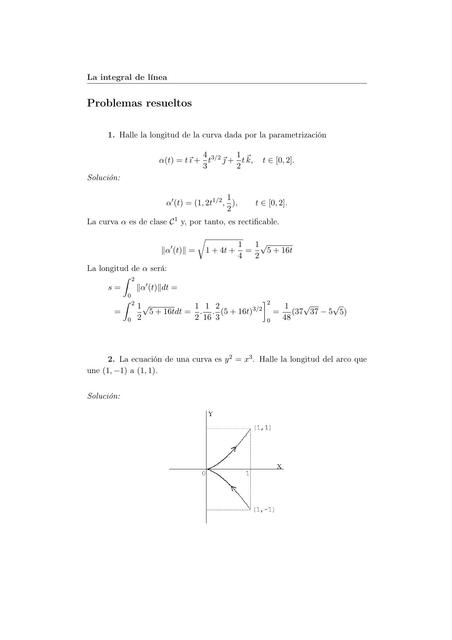 La integral de línea | Pedro Roque | uDocz