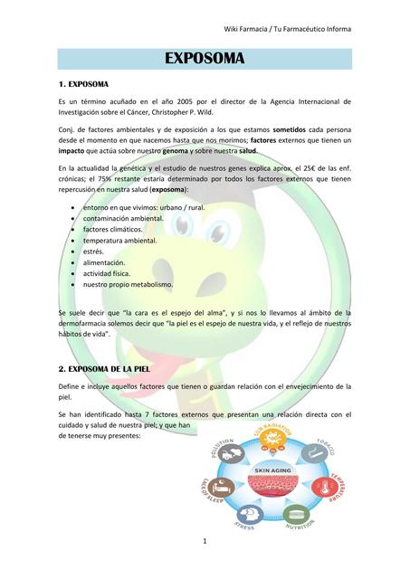 Exposoma | Tania García Hernández | uDocz