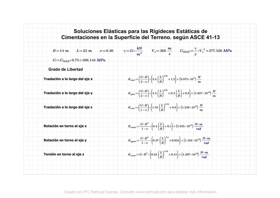 Rigideces segun ASCE 41 13 Arena | Jonny Presentacion | uDocz