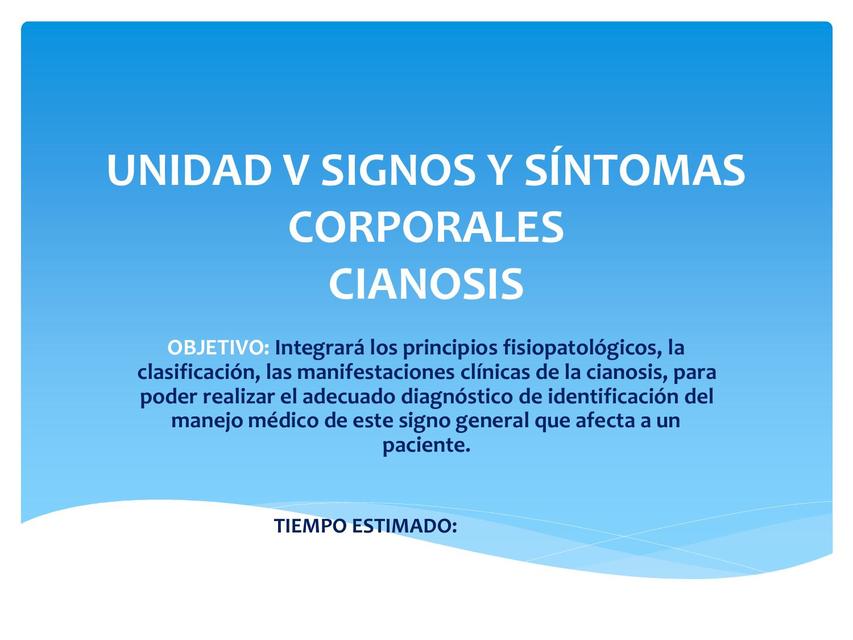 Cianosis | María Alejandra Alvarado Villar | uDocz