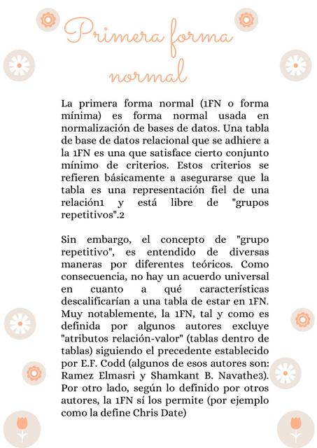 Primera forma normal MYSQL | Yosselin Zaragoza | uDocz