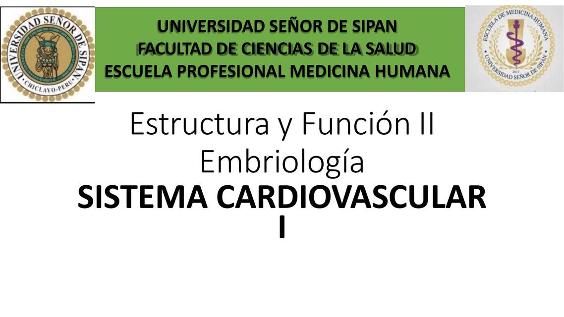 Sistema Cardiovascular | Sharoon nicol Zona Olivos | uDocz