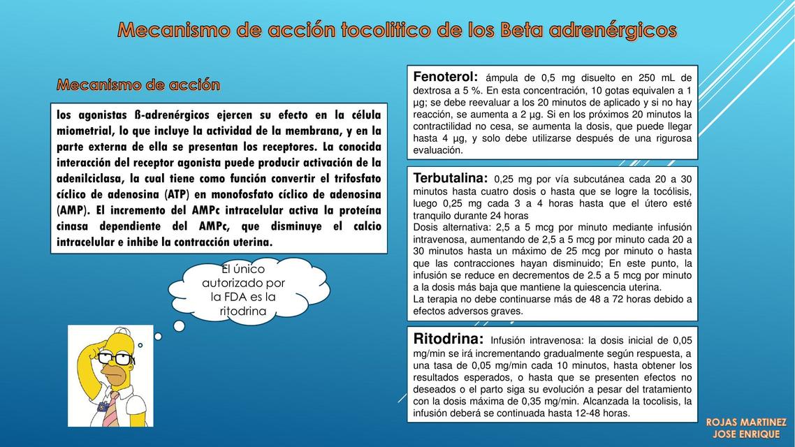 Tocolíticos | RUTH MICHALLI VARGAS CANDIA | uDocz