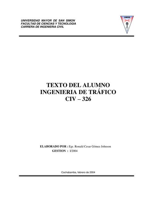 Libro Guía De Ingeniería De Tránsito | chilo guerra | uDocz