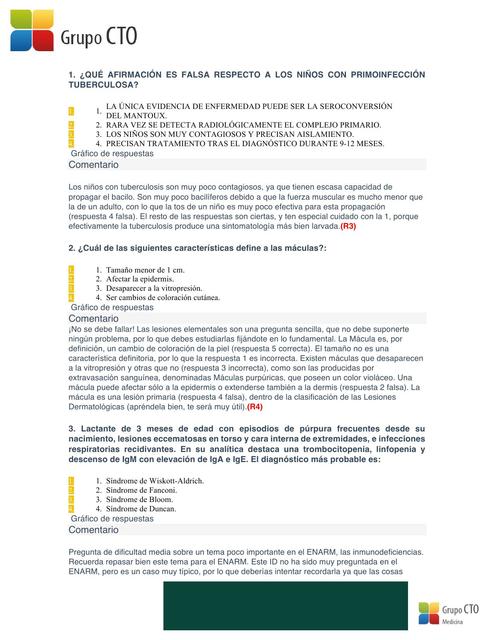 Banco de preguntas. CTO | Dr. Piamadre | uDocz Banco de preguntas. CTO | Dr. Piamadre | uDocz