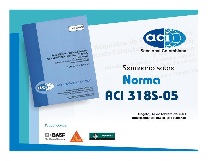 Presentacion Norma ACI 1 | Oscar Leon | uDocz