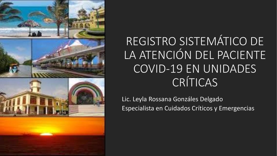 Registros Sistemático de la Atención del Paciente Covid 19 | Ley ...