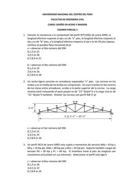 ESTRUCTURAS EN ACERO Y DE MADERA | uDocz